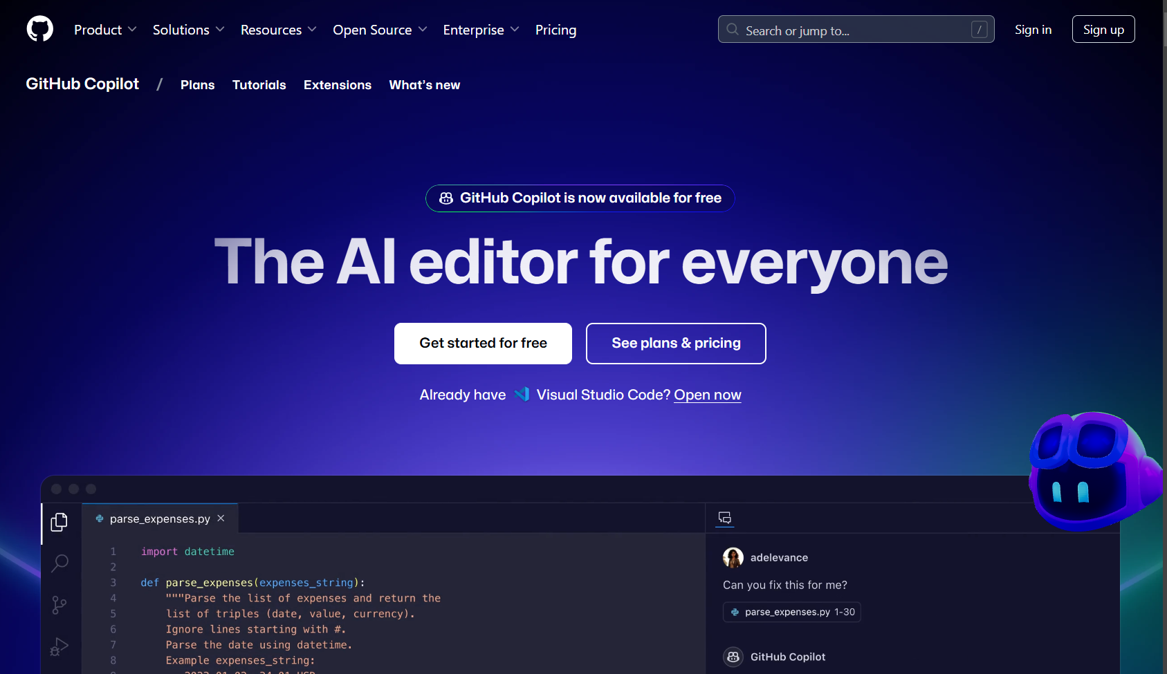 GitHub Copilotの使い方を基本から応用まで解説！料金プランや注意点も｜Udemy メディア